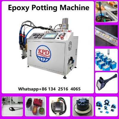2 Part Bi-Component Ab Part Silicone Epoxy Polyurethane Glue Potting Machine