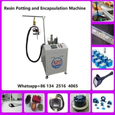 Computer controll 2 Parts Epoxy Resin AB Glue Dispensing Robot Machine automatic epoxy resin vacuum glue potting machine