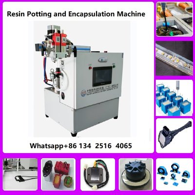 two component AB resin Dam and Fill Dispensing machine