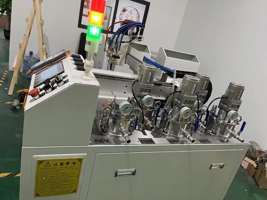 2 part ab two components silicone epoxy resin polyurethane glue dosing metering casting mixing filling potting machine