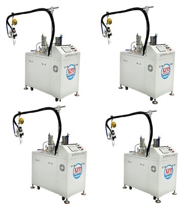 Auto PU Adhesive Epoxy Resin Potting Machine Ab Glue Dispenser Two Component Filling Dispenser Glue Dispensing Machine