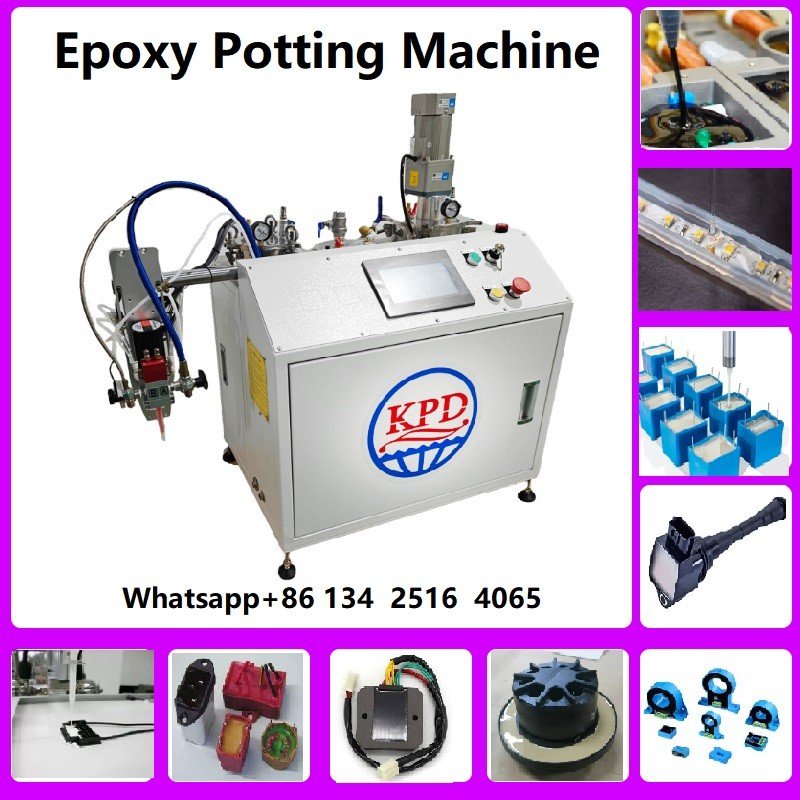 Ab Glue Epoxy Resin Two Components Glue Dispensing and Potting Machine for Electronic Sensors