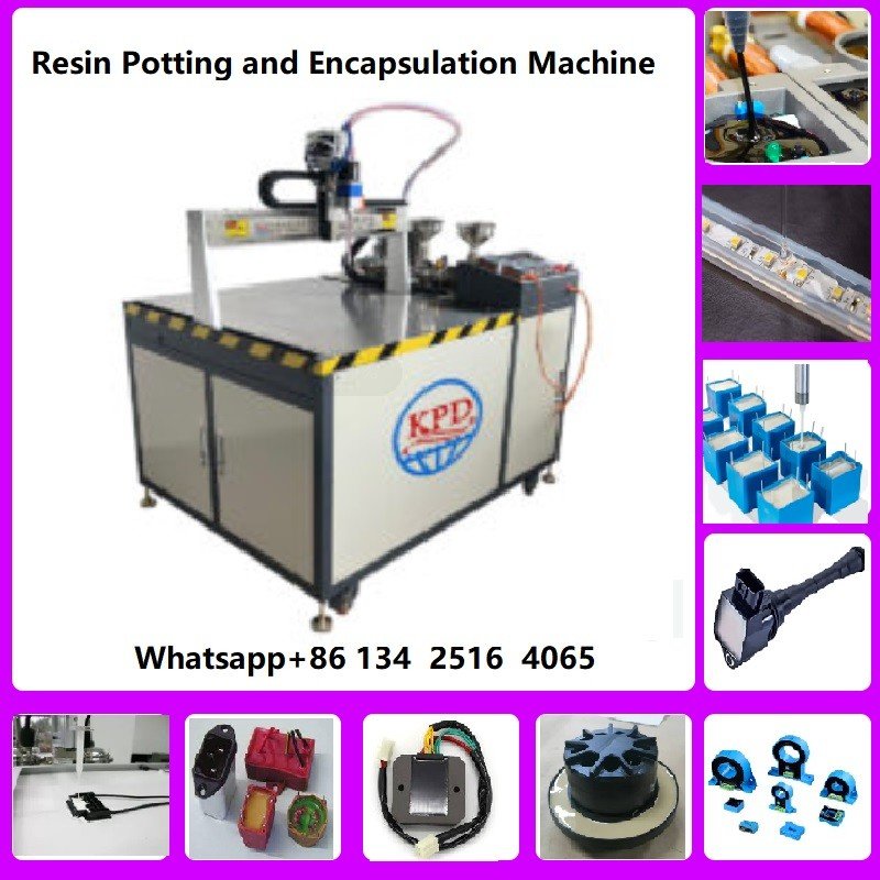 ab part Thermal Conductive Silicone Encapsulant Potting Compound Machine for Power Supplies