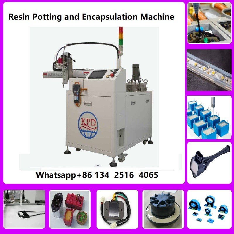 2 component silicone epoxy resin pu resin dynamic polyurethane metering mixing and dispensing machine