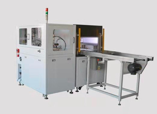 bi components pu glue dispensing machine for electronic part two components under vacuum chamber dispensing and potting