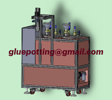 High Frequency Power Transformer High Voltage Transformer 2 Component Epoxy Potting Dispenser Machine