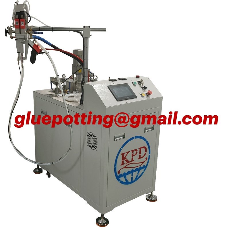 ab 2k Two Part Component Liquid Silicone Epoxy Resin Pu Glue Dispensing Mixing Potting Filling Machine