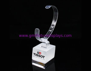 China Watch Display C Ring Rack with Frosted Acrylic  Base Block 45*45*35mm supplier