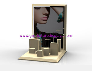 China Jewelry Window Tabletop Display Set Microfiber Fabric Stand for Necklace,Earring,Ring supplier