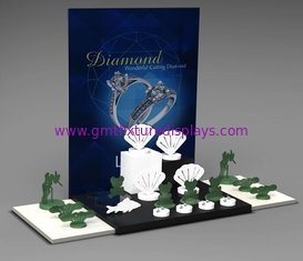 China Jewelry Showcase Display Set Acrylic Jewellery Stand for Necklace,Earring,Ring supplier