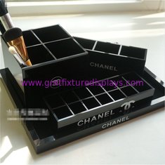 China Plexiglass Lipstick  Holder Acrylic Lipstick Display Stand Cube Storage Box for Cosmetics supplier
