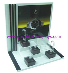 China Luxury Customzied Showcase Watch Display Acrylic Window Stand supplier