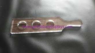 China Custom Acrylic Wine Rack / Plastic Bottle Holder / Lucite Wine Display Rack supplier