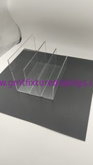 China 2018 Clear Acrylic Holder for Literature Book Office Use Perspex Shelf for Magazine supplier