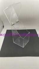 China Plexiglass Makeup Brush Display Stand Clear Acrylic Cosmetic Brush Holder supplier