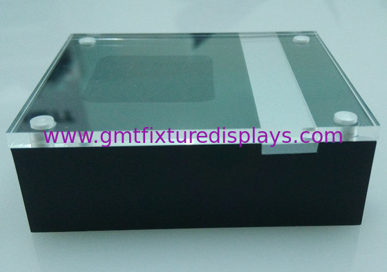 Deluxe Loose Diamond/ Gem Acrylic Display Box with Magnetic Cover 65*55*21mm supplier