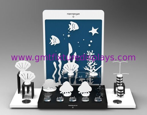 Jewelry Showcase Display Set Acrylic Jewellery Stand for Necklace,Earring,Ring supplier