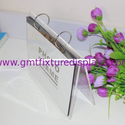 6 Inch Desktop Calendar Stand Acrylic Perspex Calendar for Office Table supplier