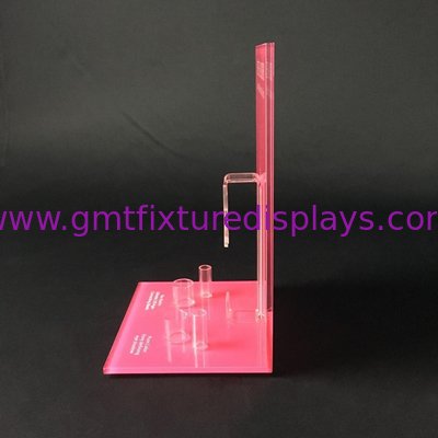 Cosmetic Rack Acrylic Eye Shadow Display Stand Plexiglass Lucite Makeup Counter Mask Holder supplier