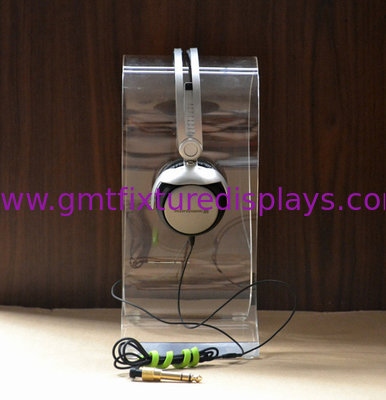 Wholesale Clear Acrylic Headset Display, Acrylic Headphone Stand, Acrylic Headset Stand Holder supplier