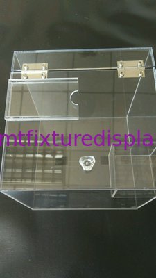 Acrylic Candy Box Candy Bin Candy Display Bulk Candy Display Case with Tag Holder for Retail Store or Supermarket supplier
