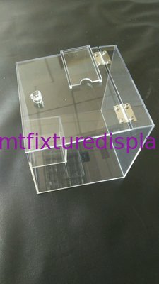 Acrylic Candy Box Candy Bin Candy Display Bulk Candy Display Case with Tag Holder for Retail Store or Supermarket supplier