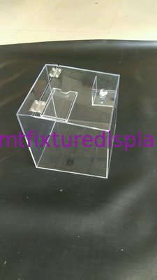 Acrylic Candy Box Candy Bin Candy Display Bulk Candy Display Case with Tag Holder for Retail Store or Supermarket supplier