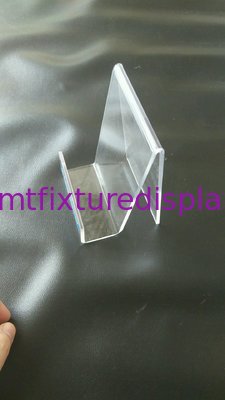 Single Acrylic Mobile Phone Holder Desktop Cell Plastic Display Rack Mobile Phone Bracket supplier