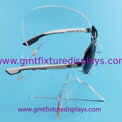 Clear Acrylic Eyeglasses Display Rack Plexiglass Sunglasses Counter Display Stand supplier