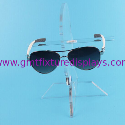 Clear Acrylic Eyeglasses Display Rack Plexiglass Sunglasses Counter Display Stand supplier