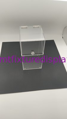 Plexiglass Makeup Brush Display Stand Clear Acrylic Cosmetic Brush Holder supplier