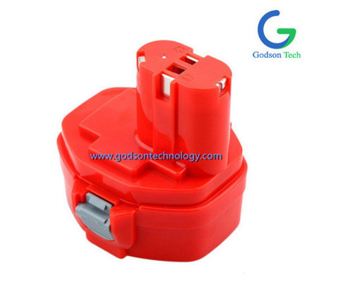 Makita-14.4V Ni-Cd Ni-MH Battery Replacement Power Tool Battery  Cordless Tool Battery Red & Gray & Black Color
