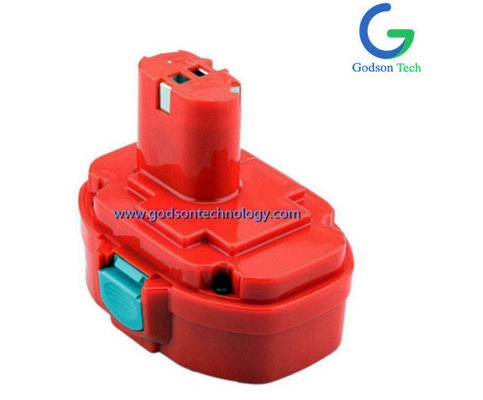 Makita-18V Ni-Cd Ni-MH Battery Replacement Power Tool Battery  Cordless Tool Battery Red & Gray & Black Color