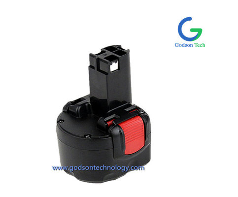 Bosch-9.6A-9.6V Ni-Cd Ni-MH Battery Replacement  Power Tool Battery Cordless Tool Battery Black & Red Color