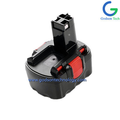 Bosch-14.4V Ni-Cd Ni-MH Battery Replacement  Power Tool Battery Cordless Tool Battery Black & Red Color
