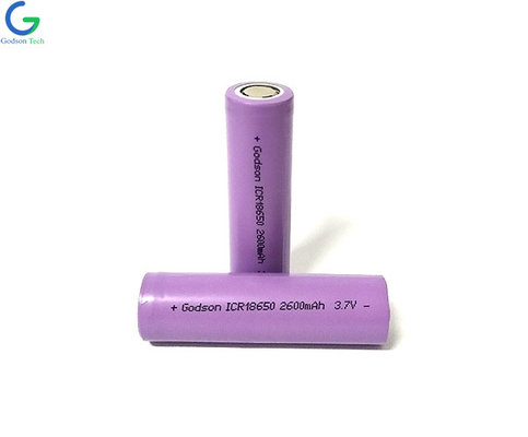 Lithium Battery ICR18650 2600mAh 3.7V