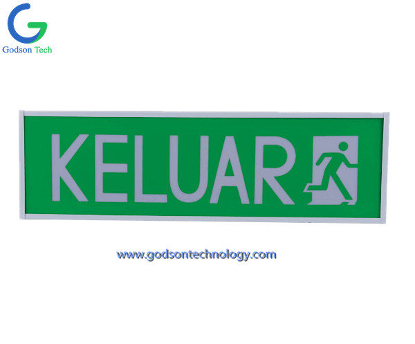 Emergency Lighting Products Emergency Exit Sign GS-ES7 with 800mAh Ni-Cd Battery for Emergency Using
