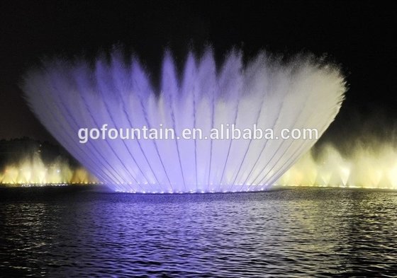 Stainless Steel Pump Music Dancing Water Show Water Fountain Floating Device on Lakes