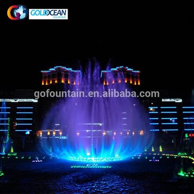 DMX512 Light Musical Dancing Fountain Large Water Fountain Show