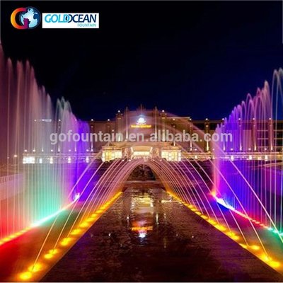 DMX512 Light Musical Dancing Fountain Large Water Fountain Show