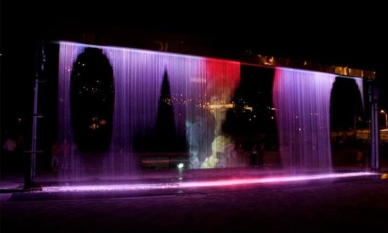3m*3m Stainless Steel Digital Water Curtain