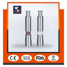 China NEW One-hand Stainless Steel Salt & Pepper Mill GK-S10A/one-hand pepper mill/grinder supplier