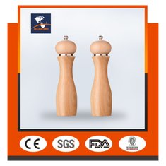 China Tableware Bamboo salt shaker and pepper grinder Muller High Quality spice GK-S13FT mill supplier