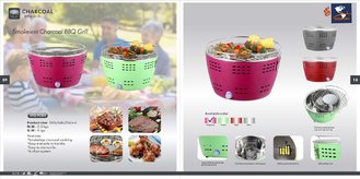 China Smokeless bbq grill for indoor/outdoor, no smoke electric bbq grills PC001 supplier
