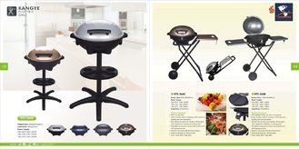 China Smokeless bbq grill for indoor, no smoke electric bbq grills 366 supplier