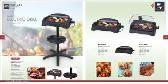 China Smokeless bbq grill for indoor, no smoke electric bbq grills 863 supplier