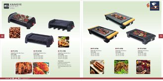 China Smokeless bbq grill for indoor, no smoke electric bbq grills 878 supplier