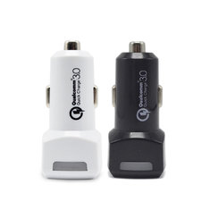 China Quick Charger 3.0 Patent Portable  Intelligent Universal USB Car Charger for Iphone / iPod/Ipad/Samsung QCC204 supplier