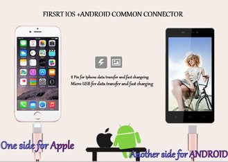 China LM CABLE for  both Lighting and Micro USB devices ANDROID and  APPLE GK-LM01 supplier