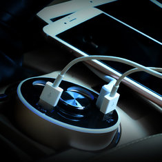 China Multi-functional portable car battery charger cup with LCD Screen EB-CP01 supplier